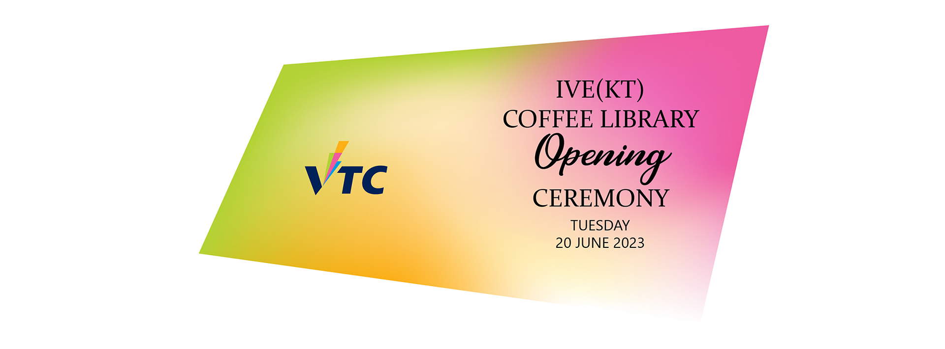 IVE(KT) Coffee Library Opening Ceremony